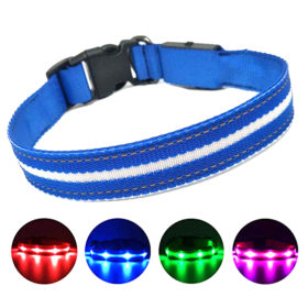 Waterproof LED Dog Collar | Rechargeable Dog LED Collars